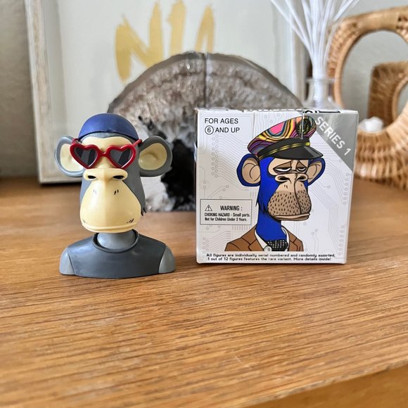 NFTy FIG Bored Ape Figurines | Accessories | Nfty Figs 3 Inch Bored Ape ...